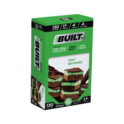 Built Bar Puffs 41g 12 Bars.Box | Supplement King