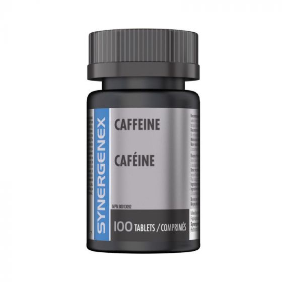 Synergenx Caffeine 200mg 100 Tablets | Supplement King