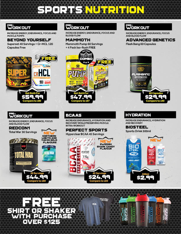 Supplement King Flyers | Supplement King