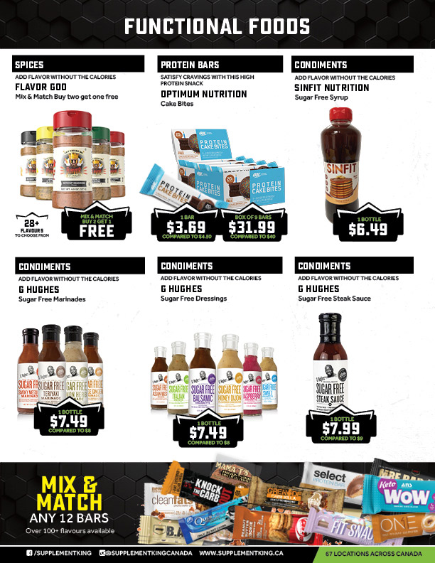 Supplement King Flyers | Supplement King