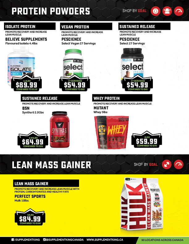 Supplement King Flyers | Supplement King