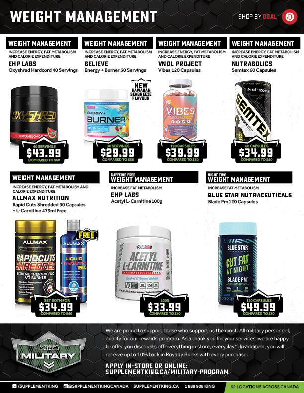 Supplement King Flyers | Supplement King