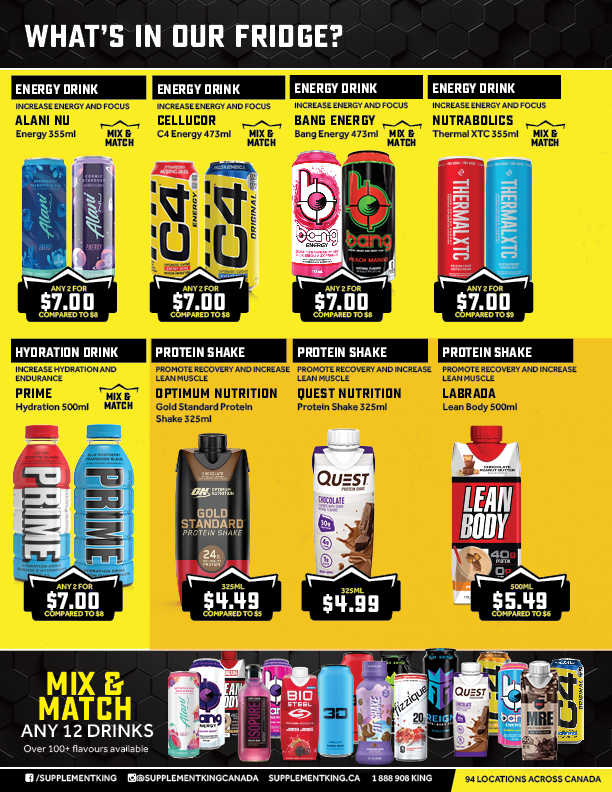 Supplement King Flyers | Supplement King