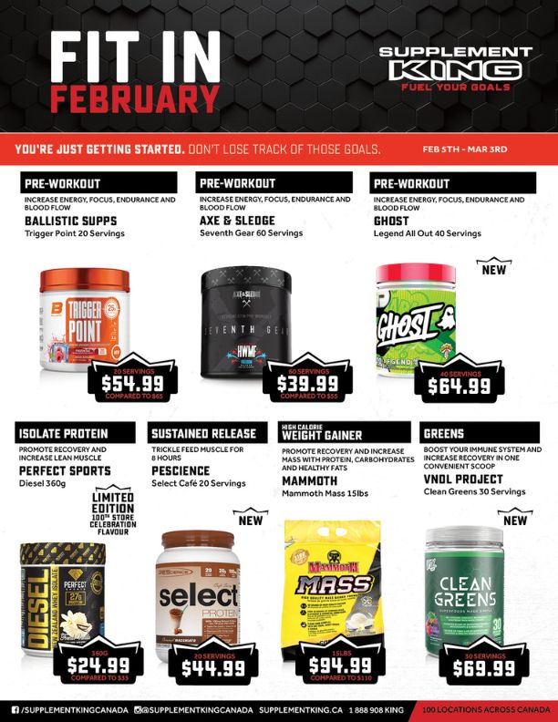 Supplement King Flyers | Supplement King