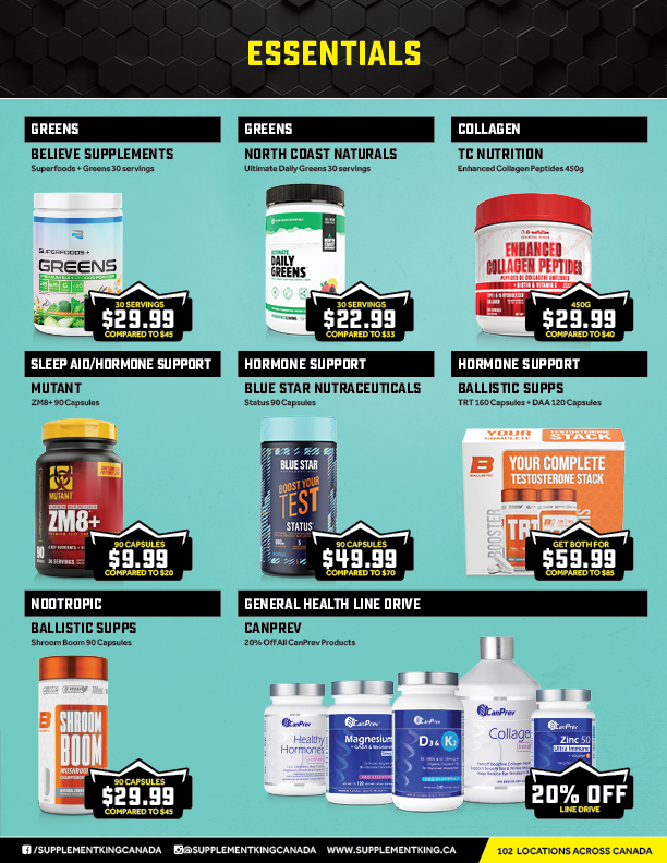 Supplement King Flyers | Supplement King