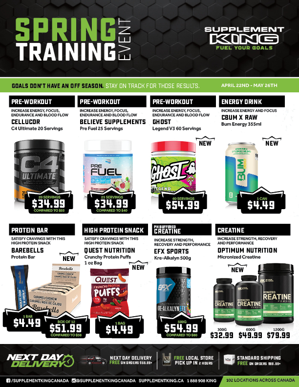 Supplement King Flyers | Supplement King
