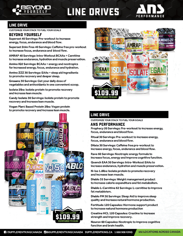 Supplement King Flyers | Supplement King
