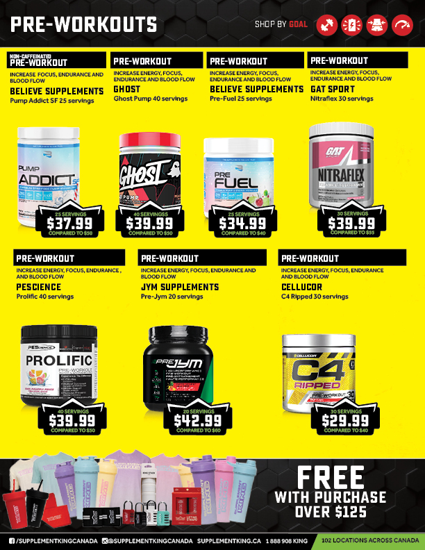 Supplement King Flyers | Supplement King