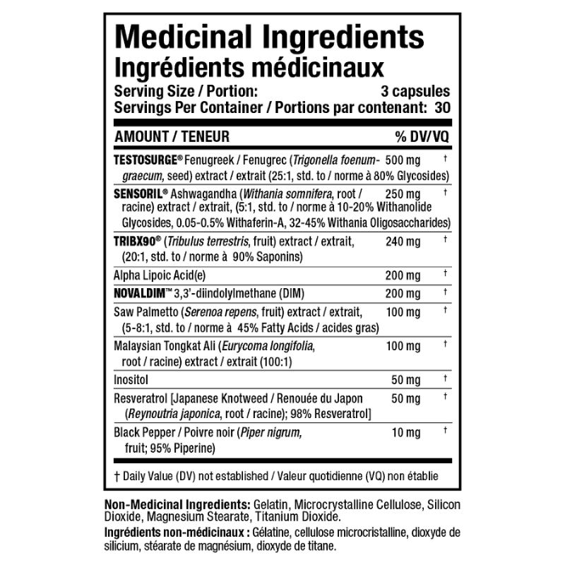 Allmax Nutrition TestoFX Loaded 90 Capsules | Supplement King