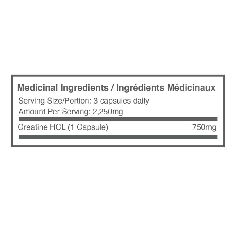 Ballistic Supps Creatine HCL 120 Capsules | Supplement King