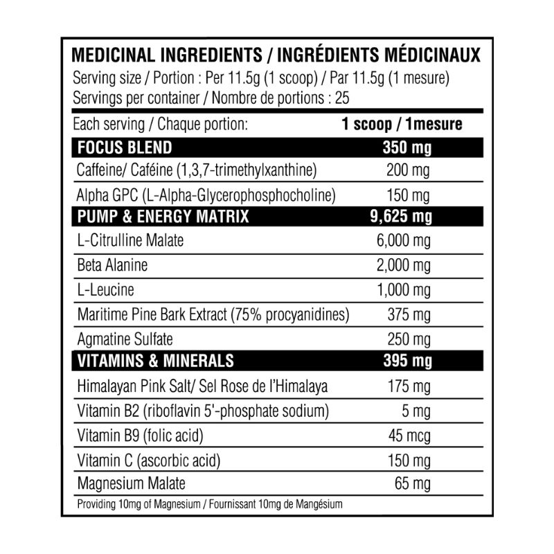 Believe Supplements Pre Fuel 25 Servings | Supplement King