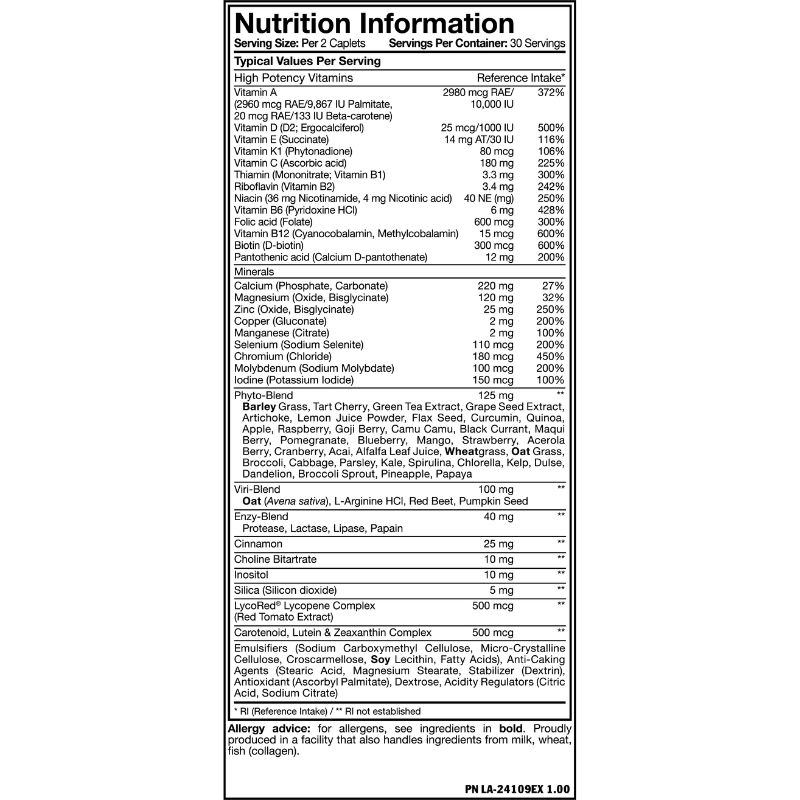 Mutant Multi 60 Tablets | Supplement King