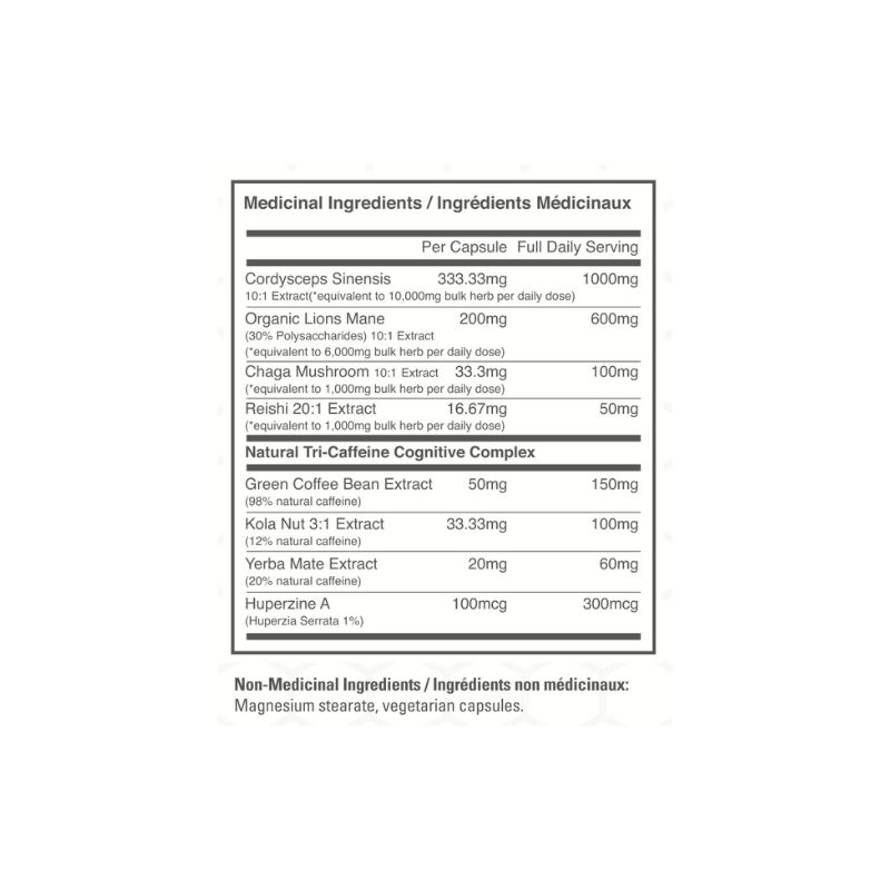 Ballistic Supps Shroom Boom 90 Capsules | Supplement King